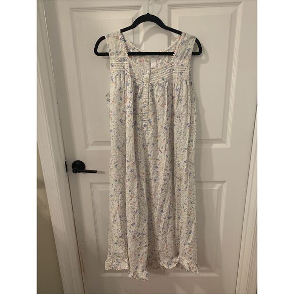 Adonna | Intimates & Sleepwear | Adonna 0 Cotton Nightgown Floral ...